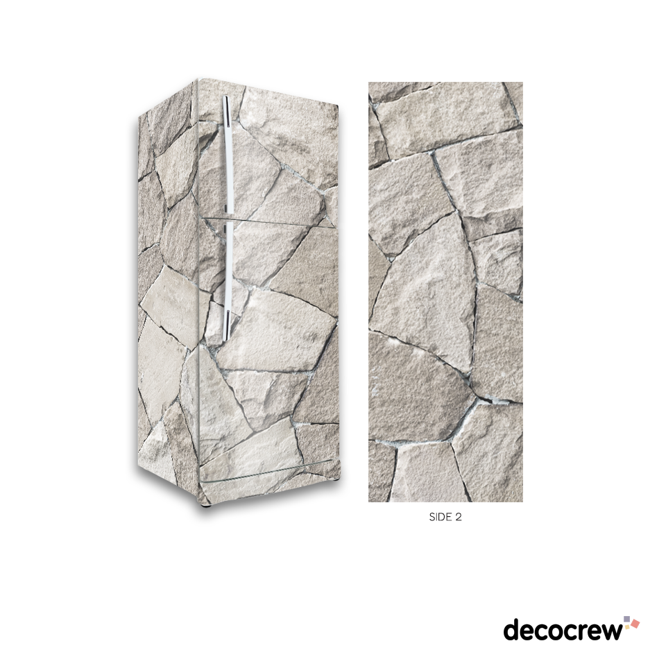 Stone 2 Fridge Wrap Decals | Decocrew | Cover or Wrap